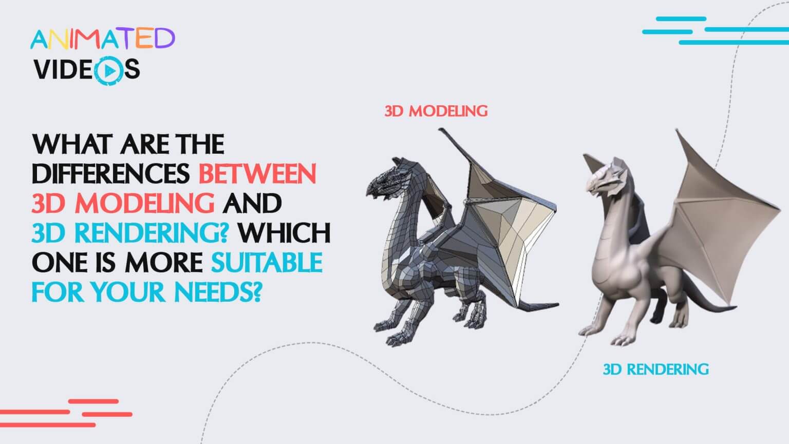 How Are 3d Modeling And 3d Rendering Different