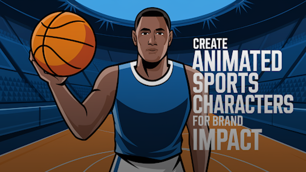 Animated Sports Characters for Fan & Brand Impact